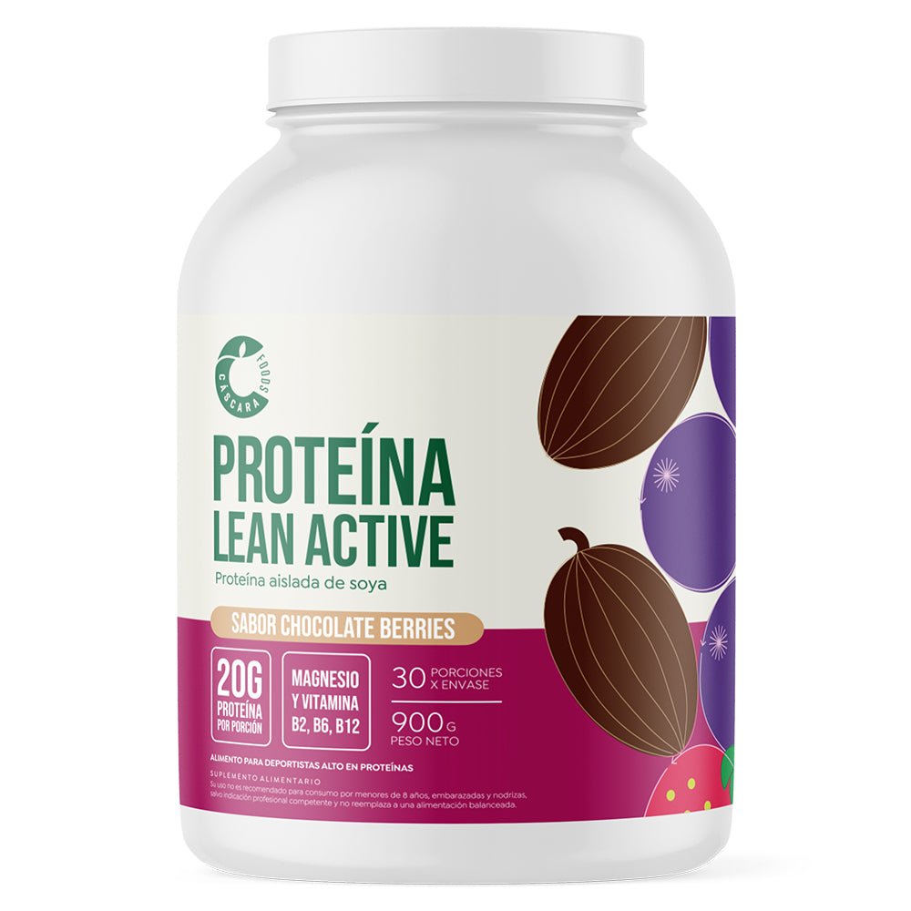 Proteína Vegetal Lean Active 30 Serv Cáscara Foods
